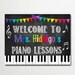 Music Teacher Classroom Door Sign Printable Classroom Decor