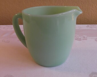 Jadeite pitcher | Etsy