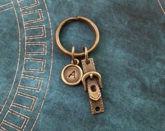 Cowboy Hat Keychain SMALL Acoustic Guitar Country Music