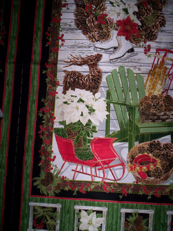 Holiday Panel Timeless Treasures 1 panel 24 x 44