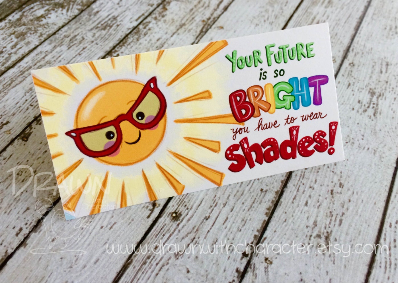 Graduation Your Future is so Bright Bag Topper Graduation