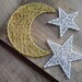 Moon String Art Star and Moon String Art Nursery String Art