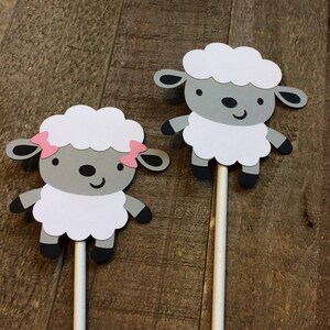 Sheep cake topper | Etsy