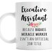 Gift For Executive Assistant Funny Executive Assistant Coffee