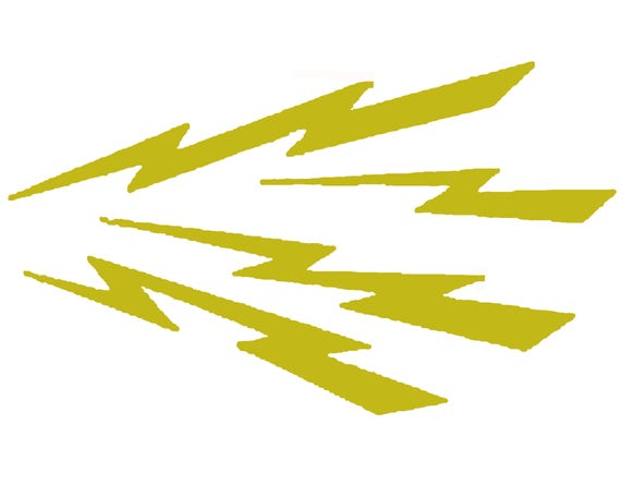 United States Navy Radio Man Insignia Sparks 6 1/2x 3