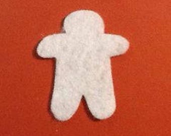Felt gingerbread man | Etsy