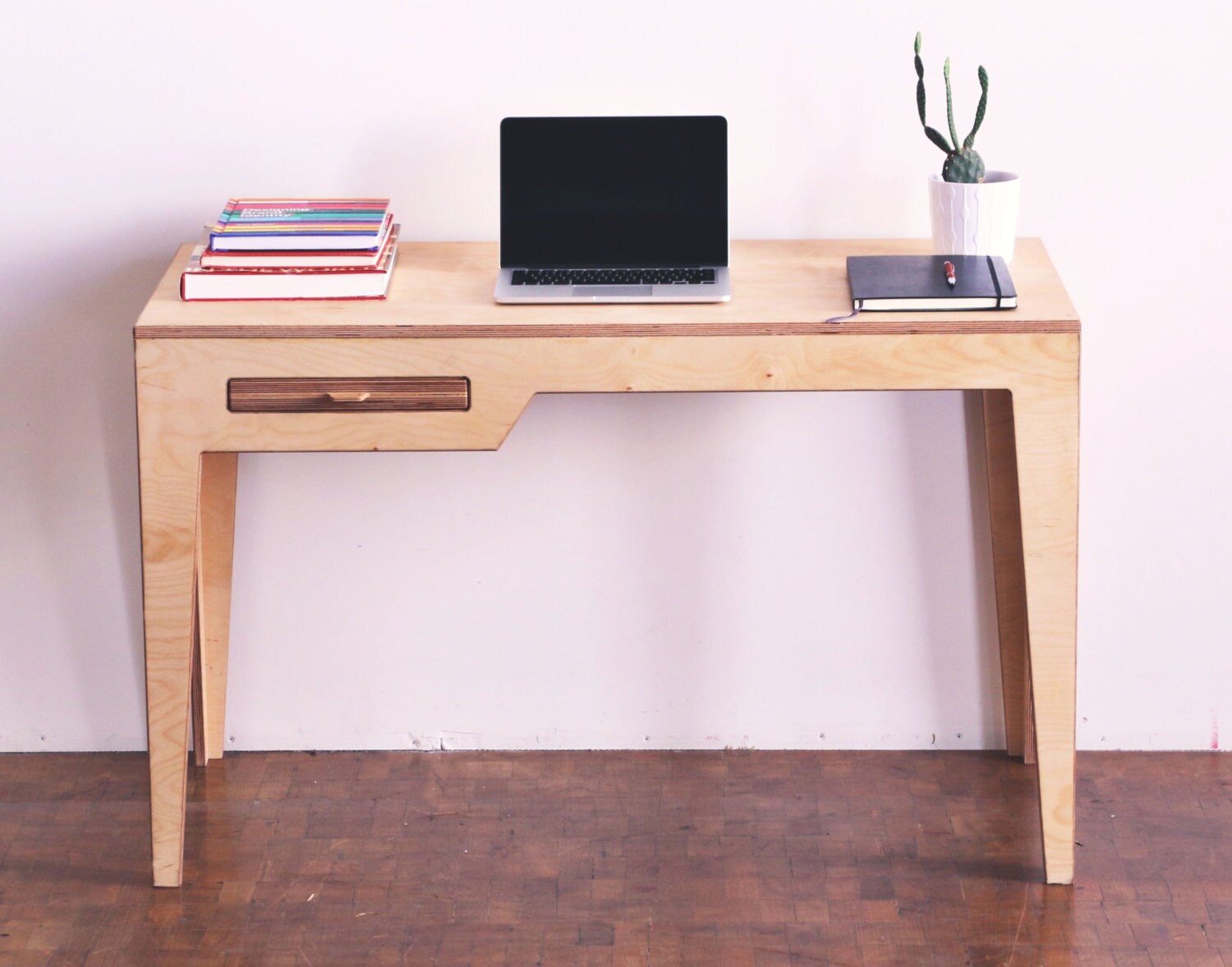 Desk/ Minimalist desk/Wood desk