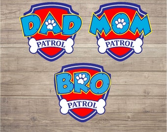 Dad patrol svg | Etsy