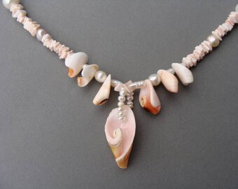 Sea shell jewelry | Etsy