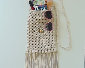 Macrame purse | Etsy