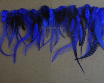 Blue feathers | Etsy