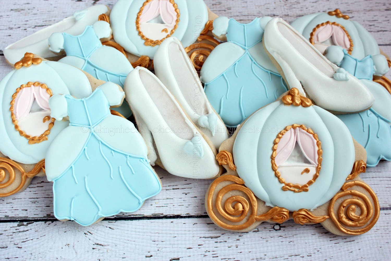 Cinderella Birthday Cookies Cinderella Wedding Cinderella