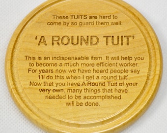 Round tuit | Etsy
