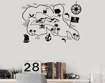 Pirate wall art | Etsy