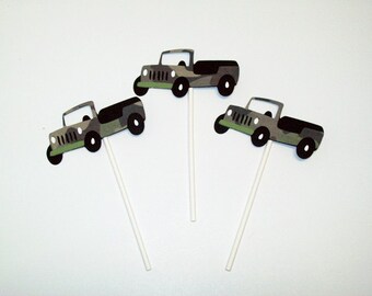 Jeep cake topper | Etsy