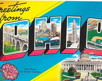Ohio postcards | Etsy