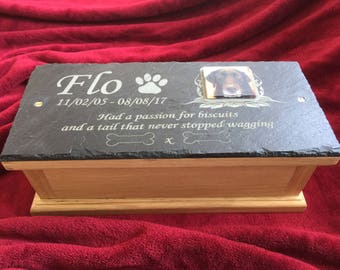 Dog ashes box | Etsy