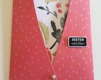 Missionary card | Etsy