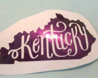 Kentucky car decal | Etsy