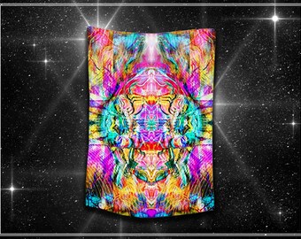 Trippy tapestry | Etsy
