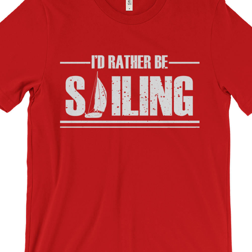 Men's Sailboat T-Shirt Sailing T shirt Sailboat Tshirt