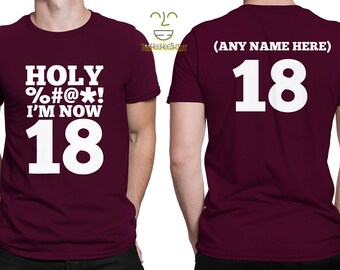 18th birthday shirt | Etsy