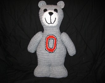 Ohio state crochet | Etsy