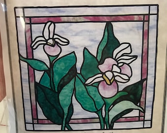 Stained glass quilt | Etsy