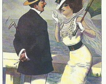 Victorian risque | Etsy