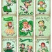 Saint Patrick's Day Printable Collage Sheet Digital