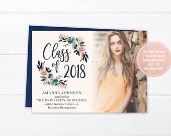 College graduation announcement | Etsy