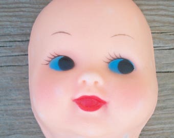 Rubber face doll | Etsy