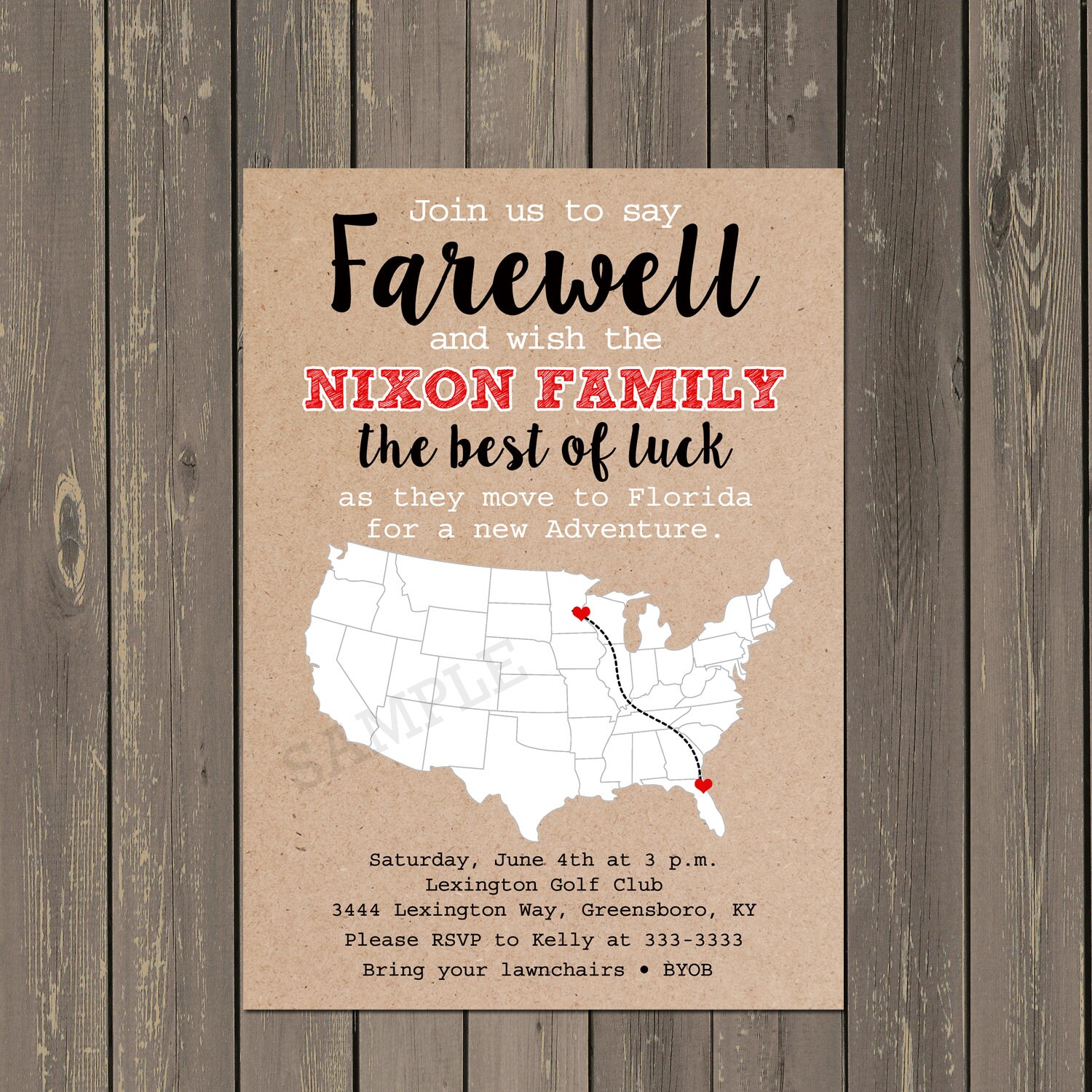 View Going Away Party Invitation Background US Invitation Template