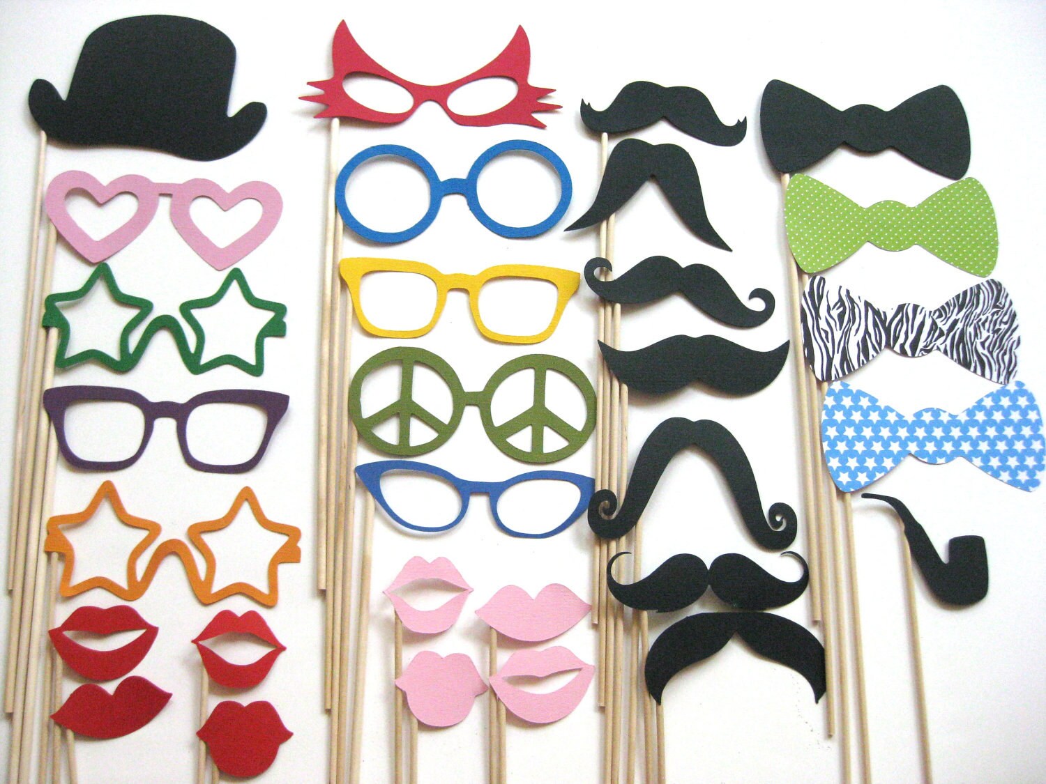 Photo Booth Props ULTIMATE Collection 2 30 piece set