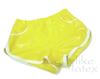 Latex shorts | Etsy