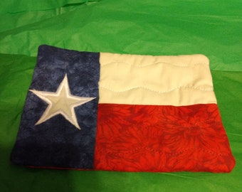 Small American Flag Mug Rug or Wall Hanging