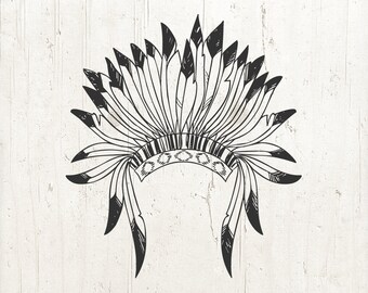 Native american svg | Etsy