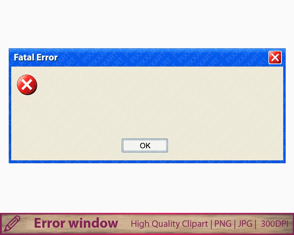 Error window clip art pop up message clipart computer fatal Error window clip art pop up message clipart computer fatal