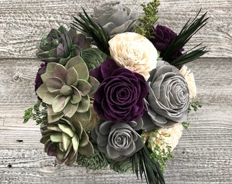 Succulent bouquet | Etsy