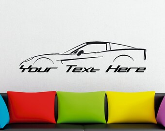 C6 corvette decal | Etsy