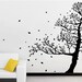 Realistic Tree Decals for Walls with leaves Wall Sticker