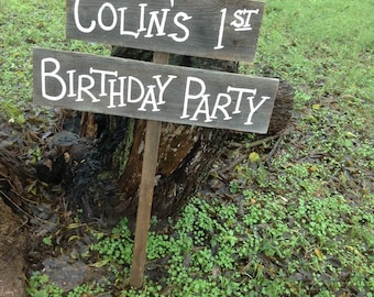 Rustic birthday | Etsy