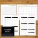 Planner Basics Pack To Do Lists weekly daily overall