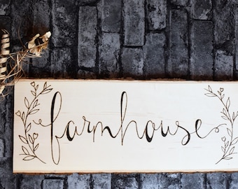 Farmhouse sign | Etsy