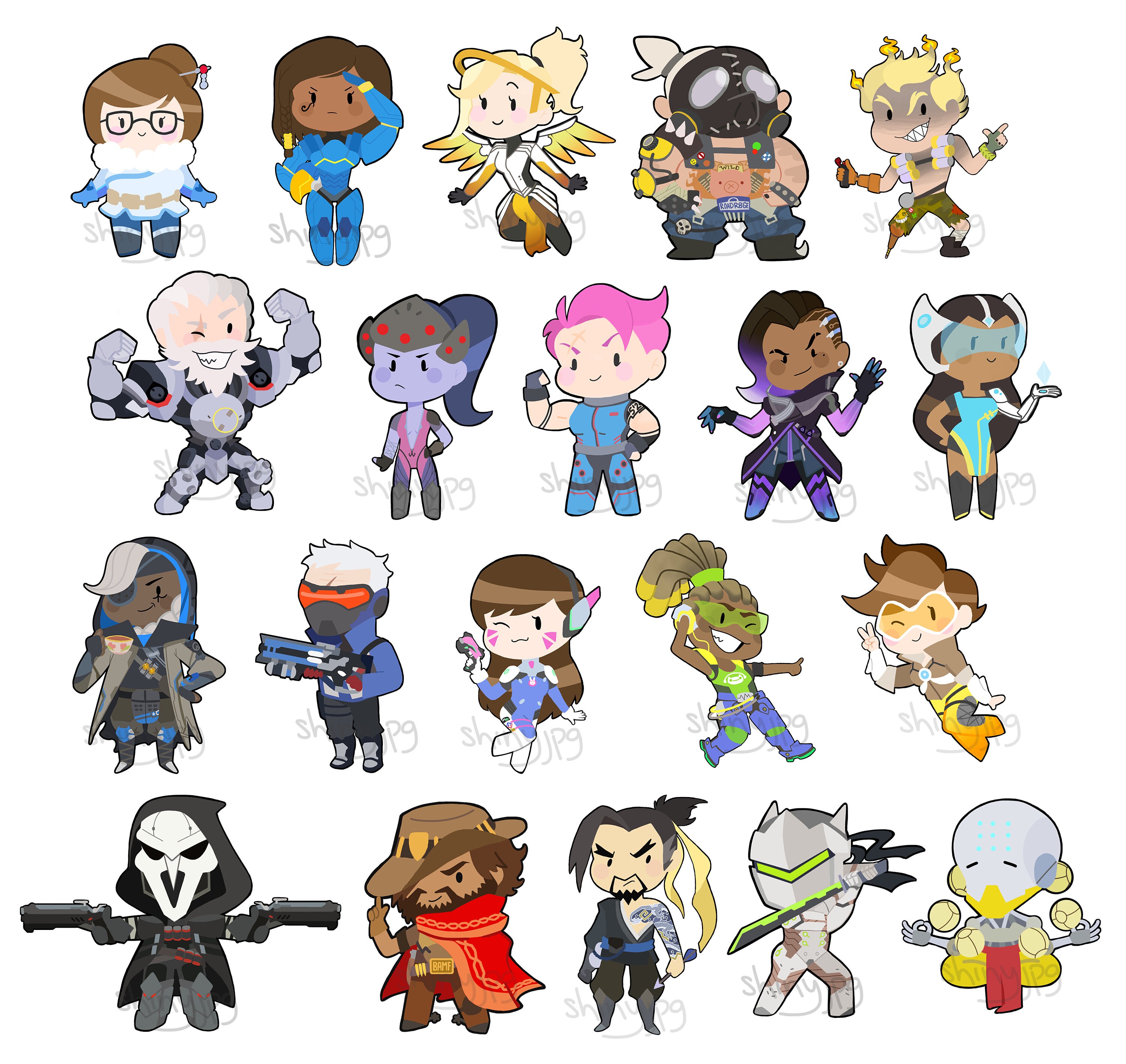 Overwatch Stickers