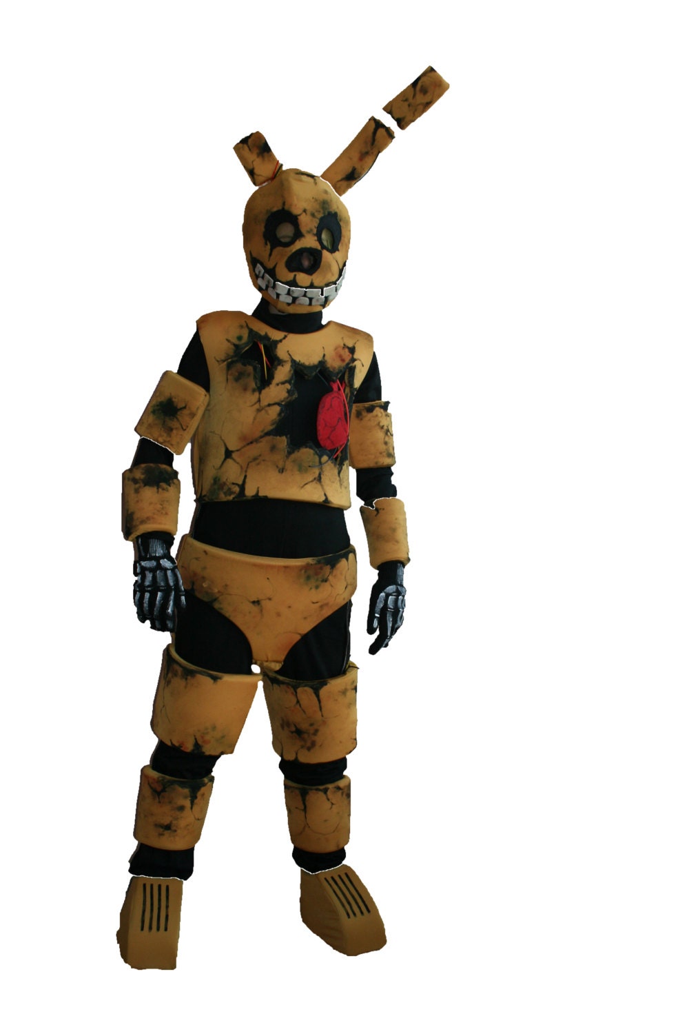 Five nights at Freddy's fnaf Springtrap costume spring