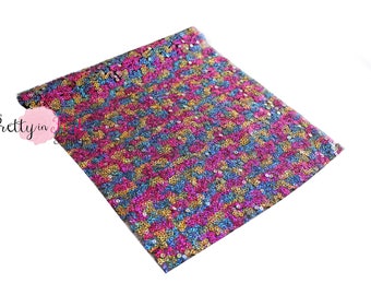 Sequin mesh fabric | Etsy