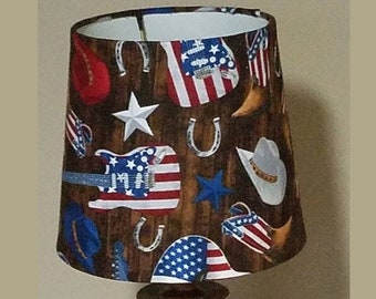 Western lamp shade | Etsy