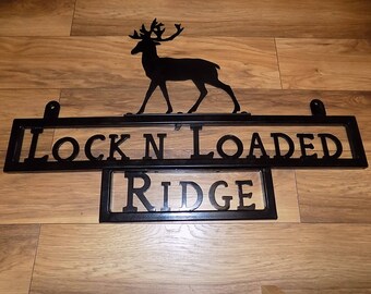 Wrought iron sign | Etsy