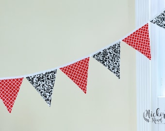 Red and black decor | Etsy